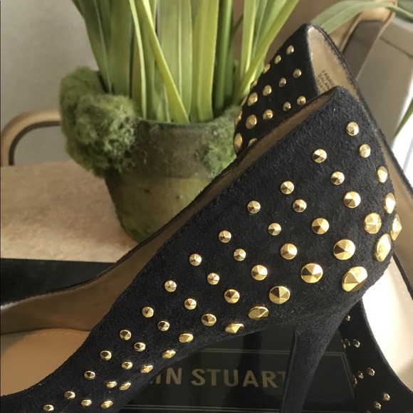 Vintage | Shoes | Vintage Colin Stuart Studded Heels | Poshmark